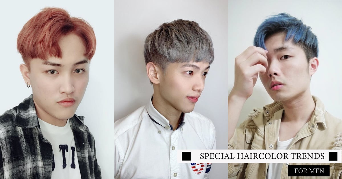 新年94炸！2019年潮男特殊髮色15選 | StyleMap美配